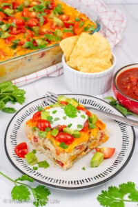 Chicken Ole Casserole Recipe - Inside BruCrew Life