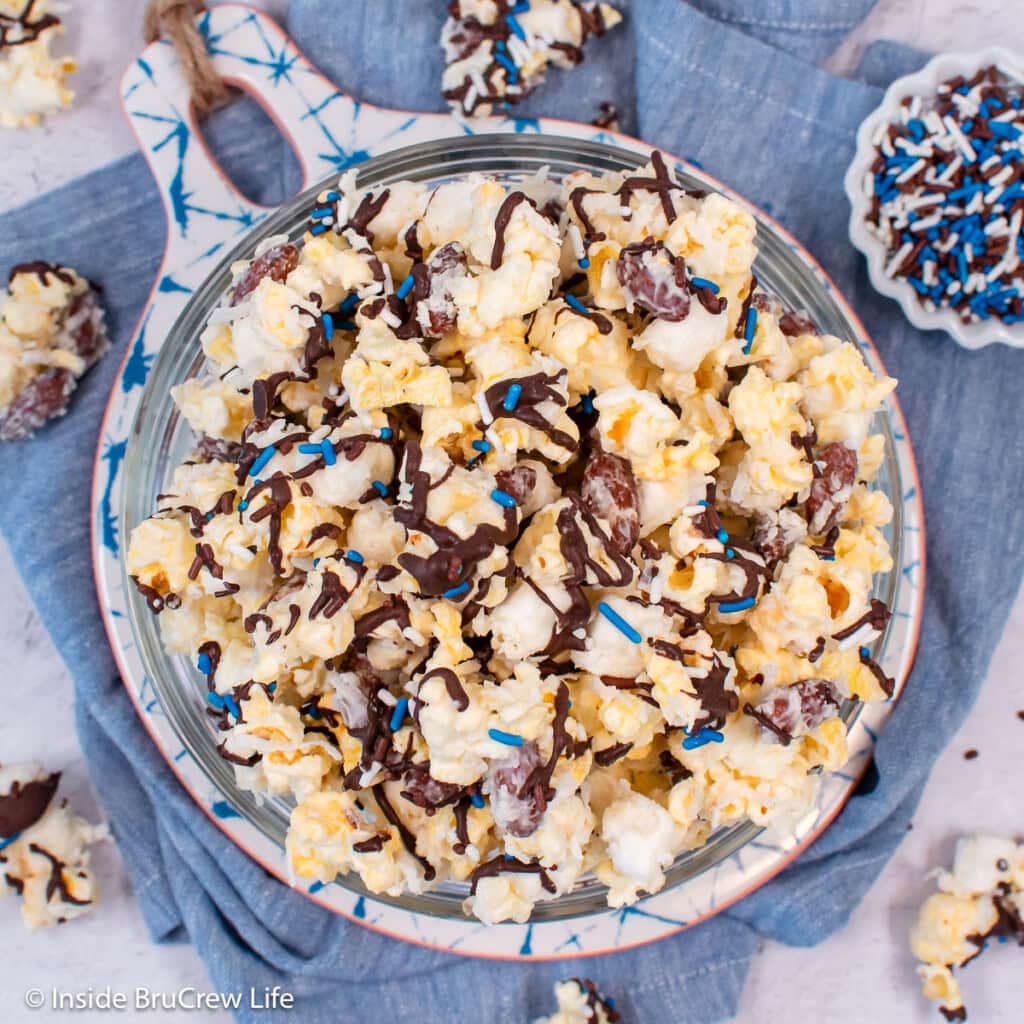 Almond Joy Popcorn - Inside BruCrew Life