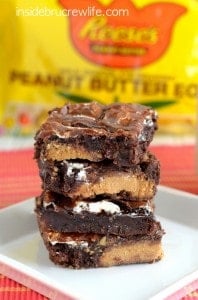Marshmallow Reese's Brownies