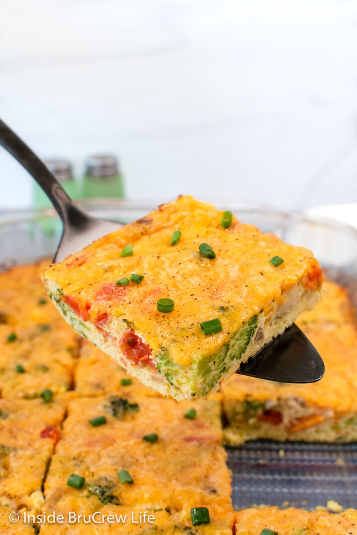 Broccoli Egg Bake - Inside BruCrew Life