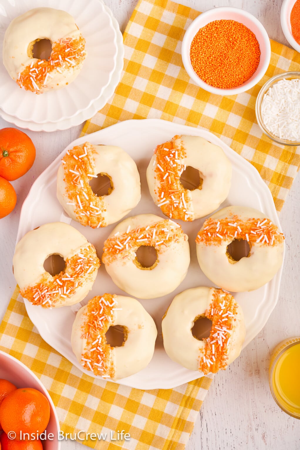 Orange Donuts - Inside BruCrew Life