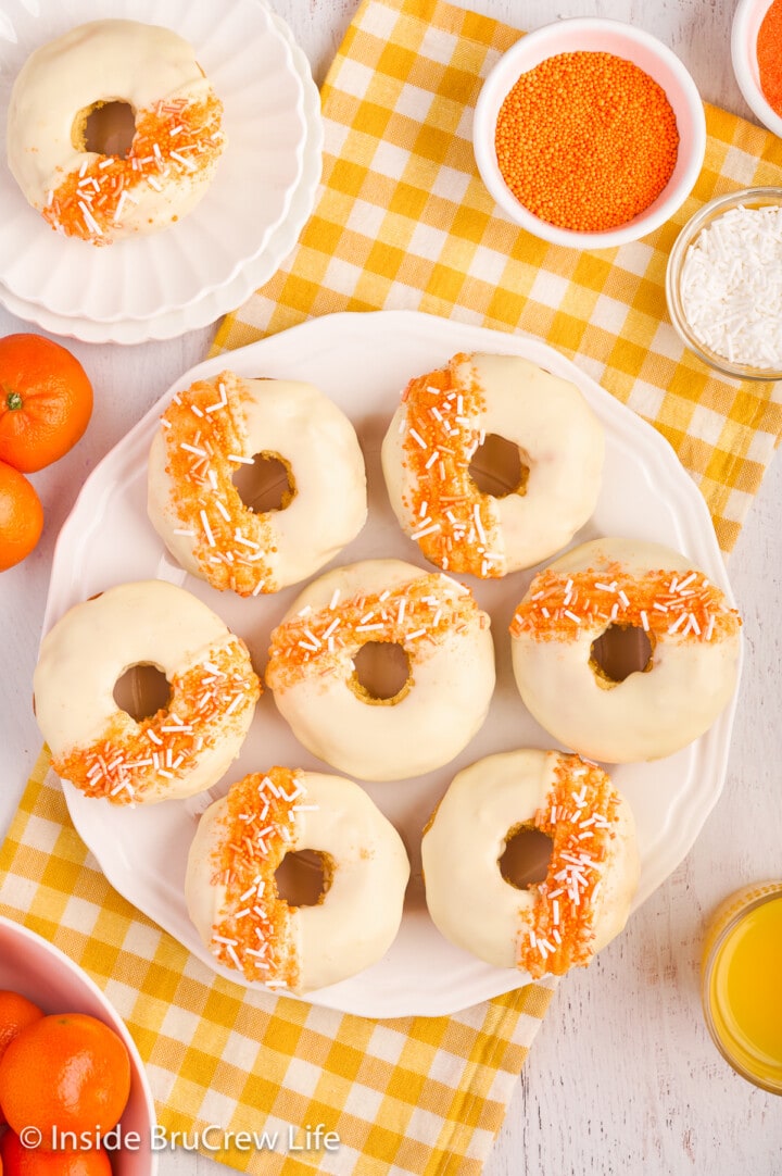 Orange Donuts - Inside BruCrew Life