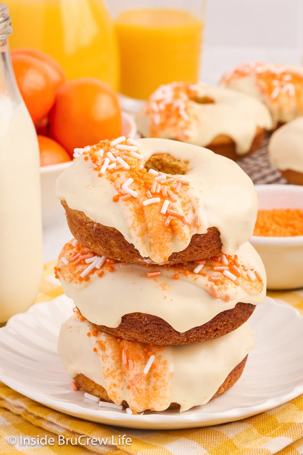 Orange Donuts - Inside BruCrew Life