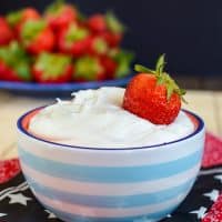 Coconut Cream Fruit Dip