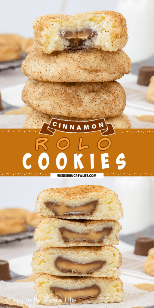Cinnamon Rolo Cookies Recipe {with Cake Mix} - Inside BruCrew Life