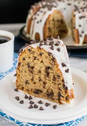 Java Chip Bundt Cake - Inside BruCrew Life