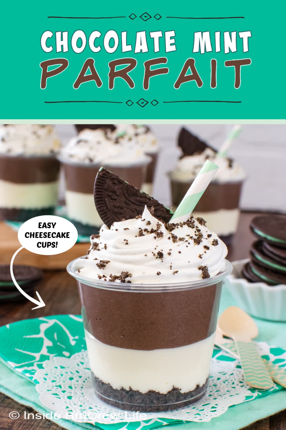 Chocolate Mint Parfait - Inside BruCrew Life