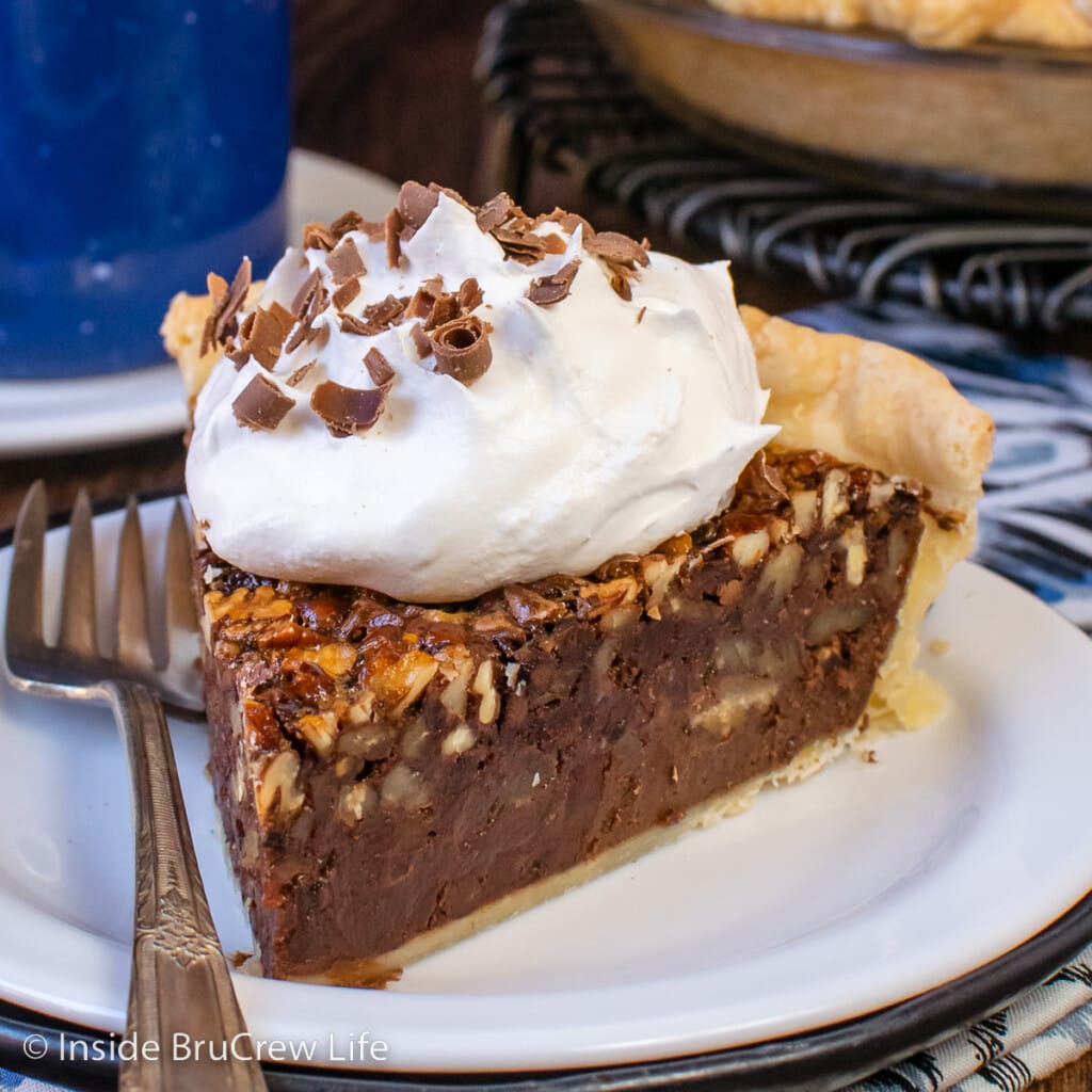 Chocolate Pecan Pie Recipe - Inside BruCrew Life