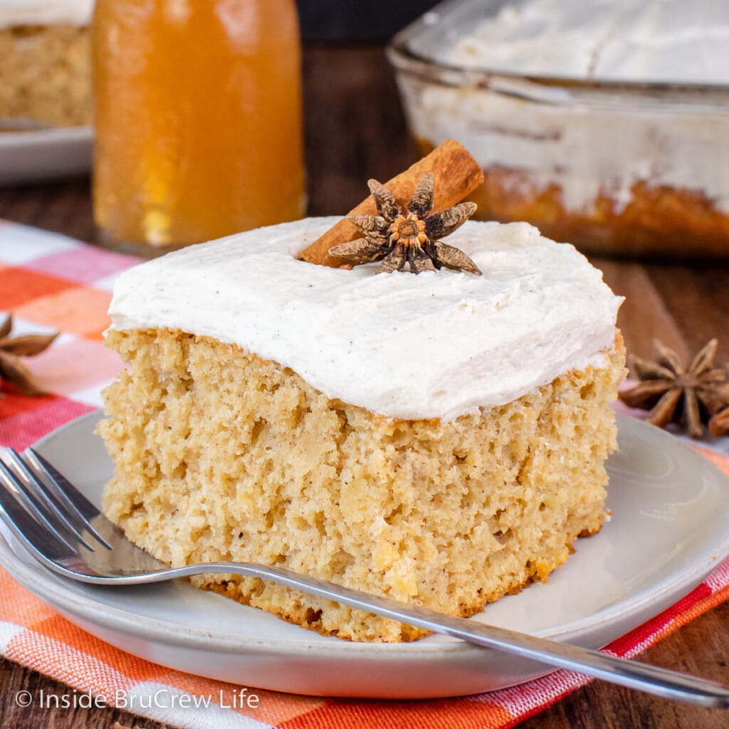 Apple Cider Cake - Inside BruCrew Life