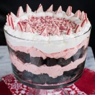 Peppermint Brownie Trifle - Inside BruCrew Life