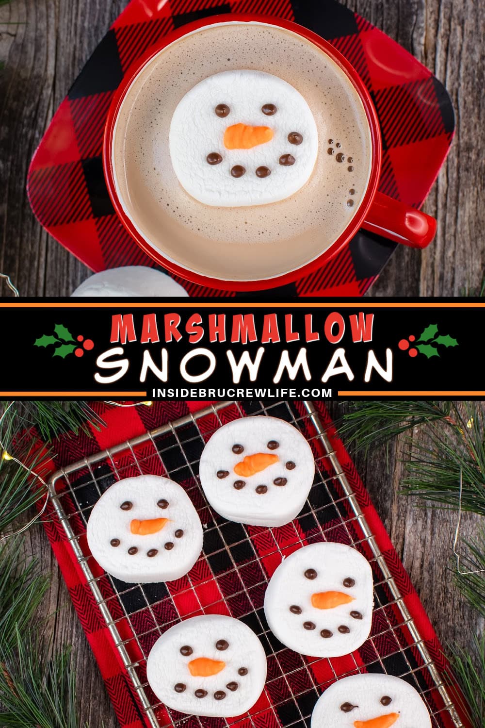 Marshmallow Snowman - Inside BruCrew Life