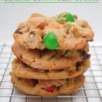 Caramel Corn Pretzel Cookies