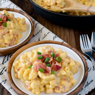 Cheddar Bacon Macaroni and Cheese - Inside BruCrew Life