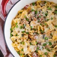 Cheesy Italian Pasta - Inside BruCrew Life