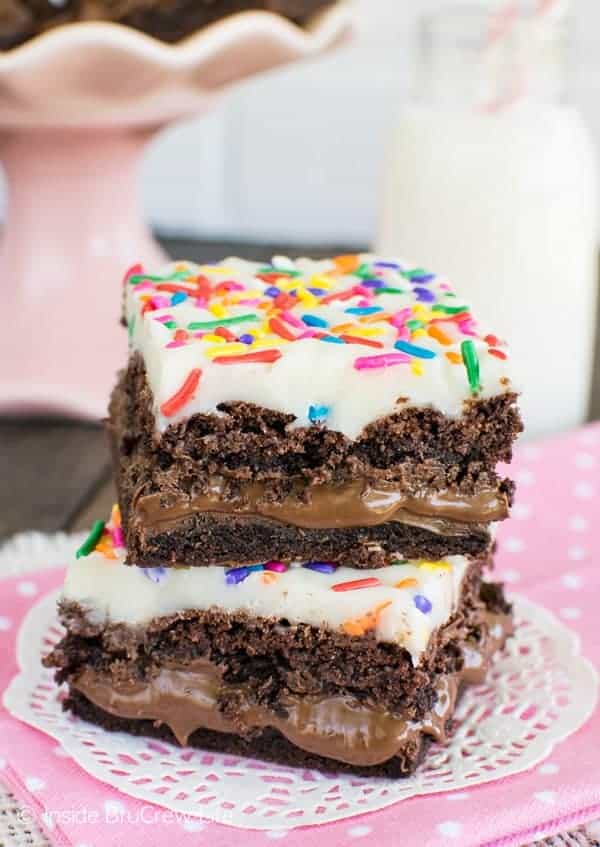 Chocolate Nutella Bars - Inside BruCrew Life