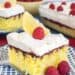 Raspberry Lemon Poke Cake - Inside BruCrew Life