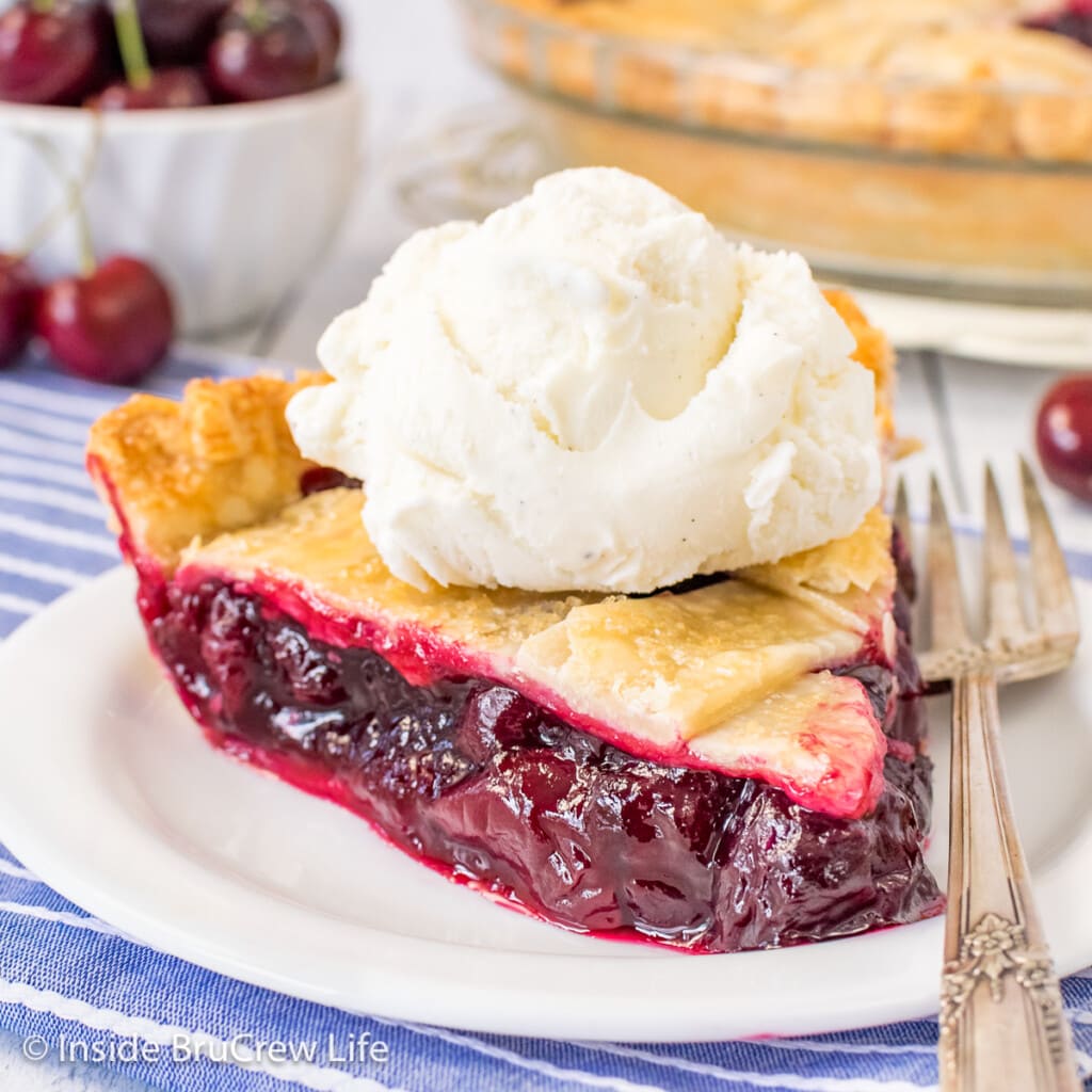 Easy Cherry Pie Recipe - Inside BruCrew Life