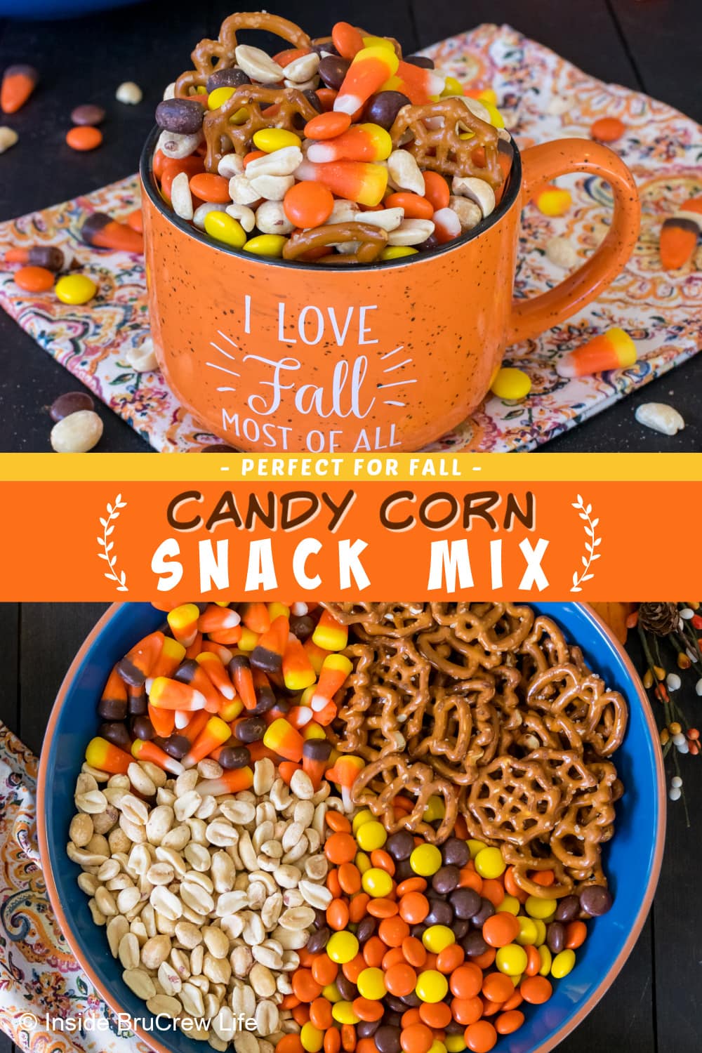 Candy Corn Snack Mix - Inside BruCrew Life