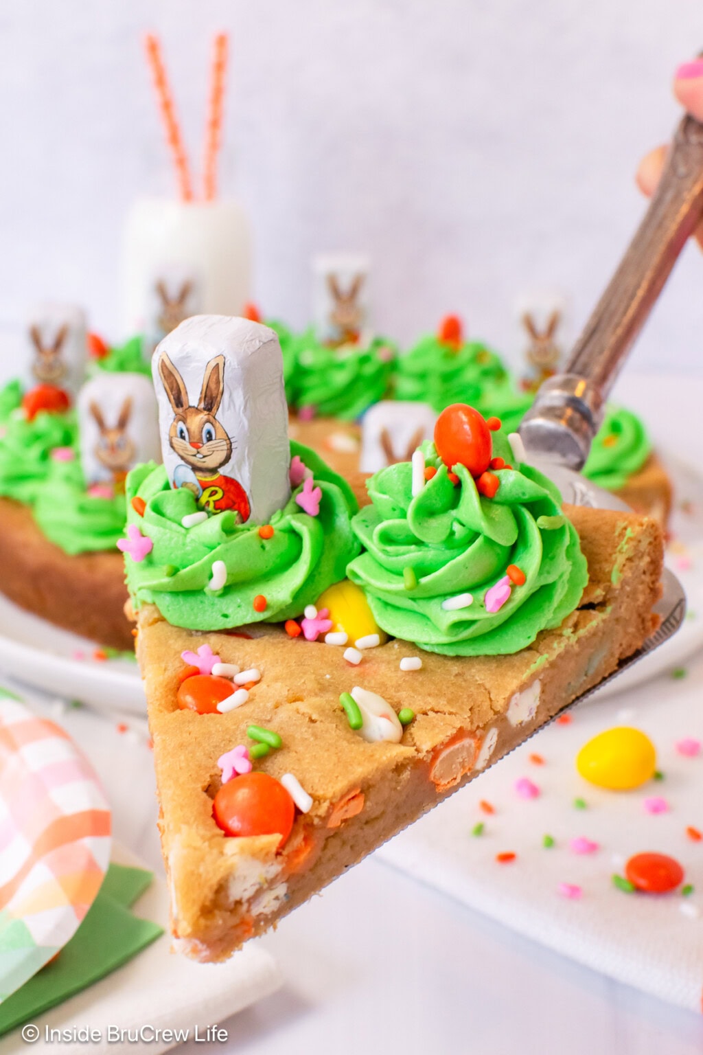 Easter Cookie Cake - Inside BruCrew Life