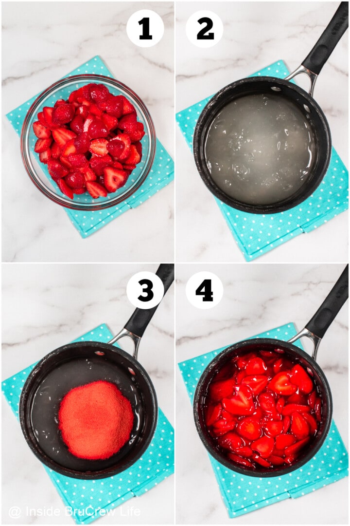 Strawberry Pie Filling Recipe - Inside BruCrew Life