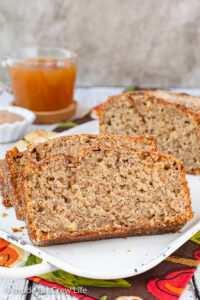 Apple Cider Bread Recipe {with Cinnamon Sugar} - Inside BruCrew Life