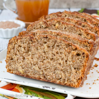 Apple Cider Bread Recipe {with Cinnamon Sugar} - Inside BruCrew Life
