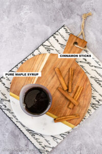 Cinnamon Maple Syrup - Inside BruCrew Life