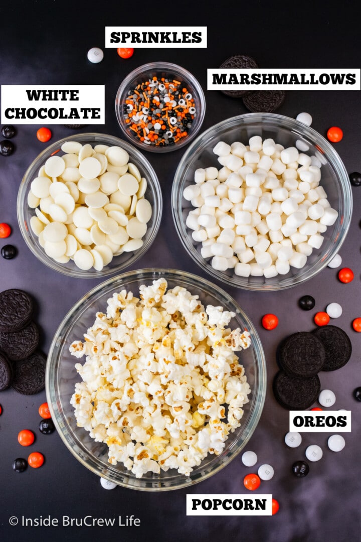 Spooky Halloween Popcorn Mix Recipe - Inside BruCrew Life
