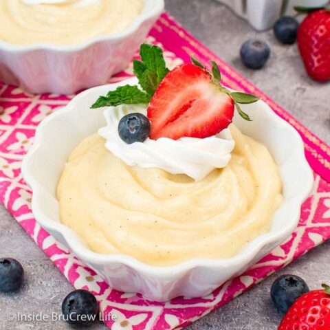 Easy Homemade Vanilla Pudding Recipe - Inside BruCrew Life