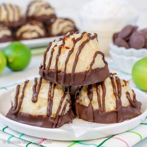 Key Lime Macaroons - Inside BruCrew Life