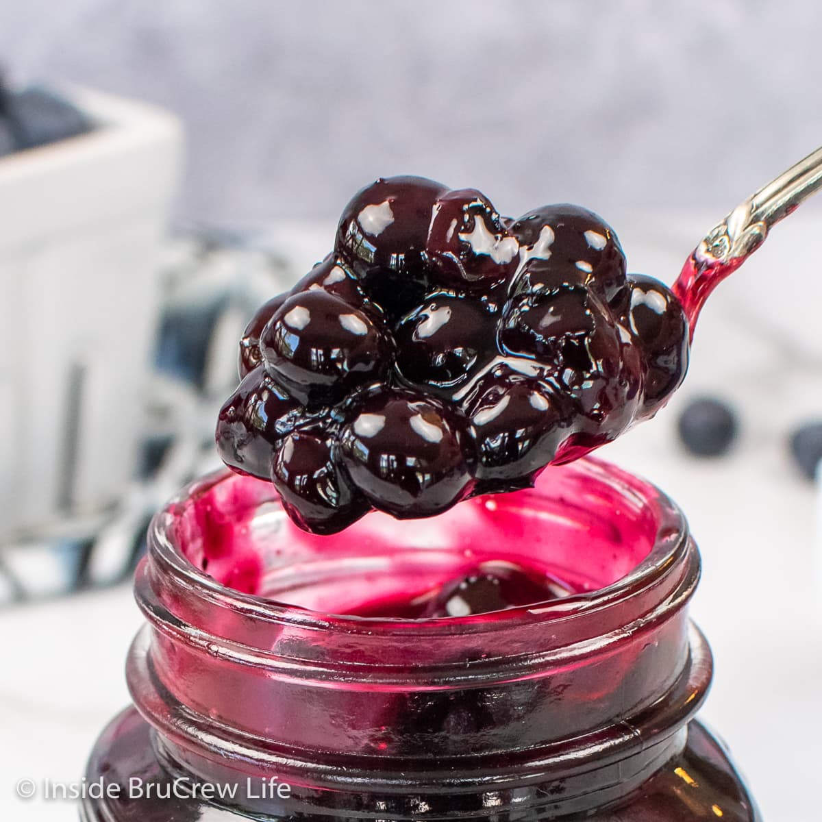 Honey Blueberry Sauce - Inside BruCrew Life