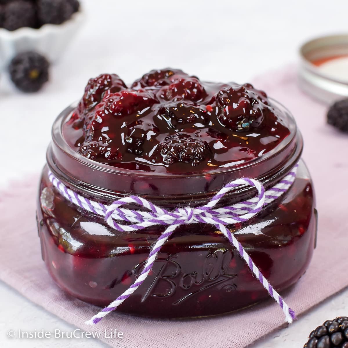 Blackberry Pie Filling Recipe - Inside BruCrew Life