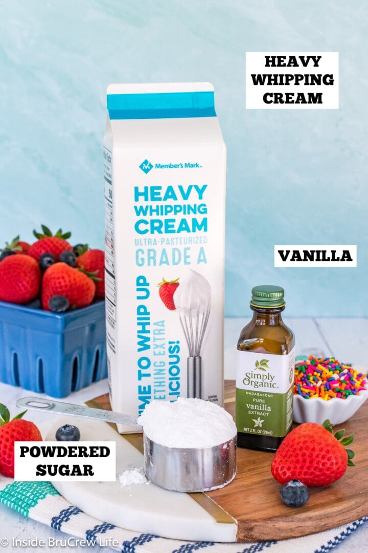 How To Make Homemade Whipped Cream Recipe - Inside BruCrew Life