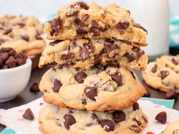 Thick Chocolate Chip Cookies