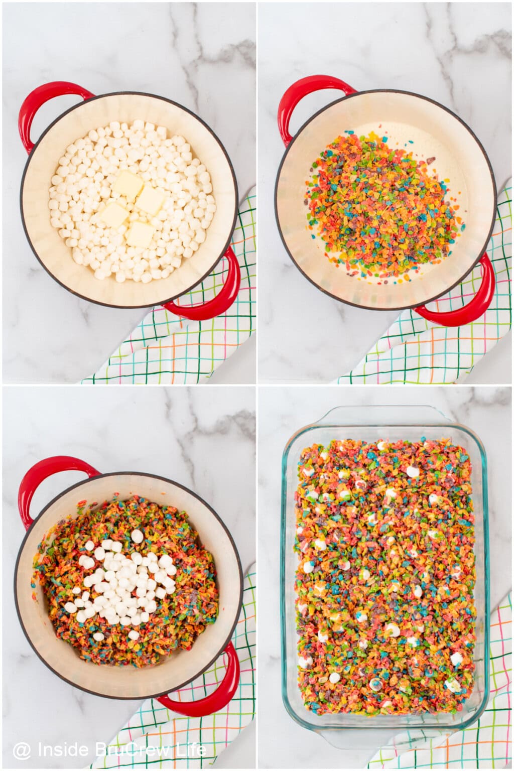 Easy Fruity Pebbles Crispy Treats - Inside BruCrew Life