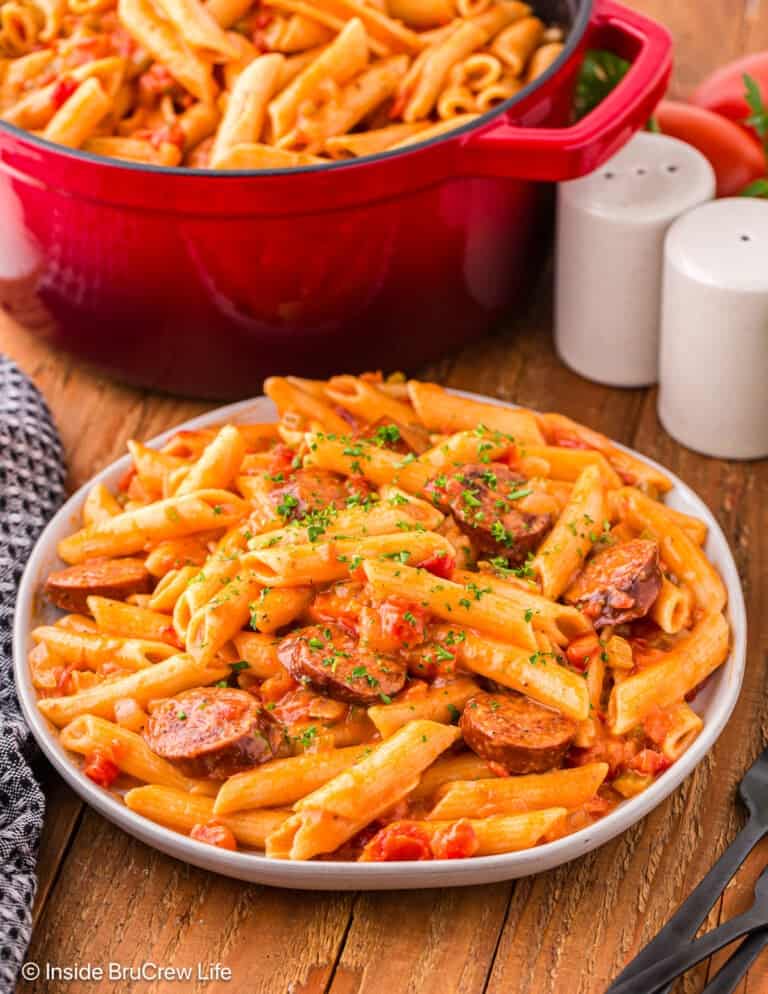 Creamy Pastalaya With Sausage | Inside BruCrew Life