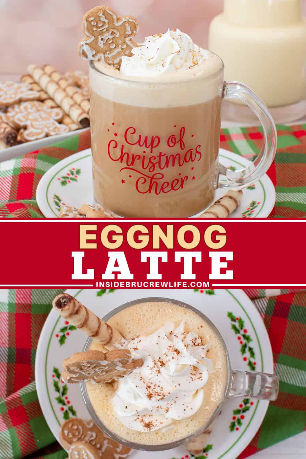 Eggnog Latte Recipe | Inside BruCrew Life