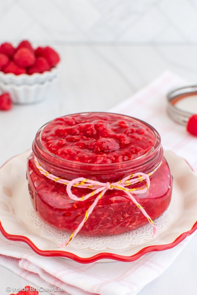 Raspberry Pie Filling Recipe | Inside BruCrew Life