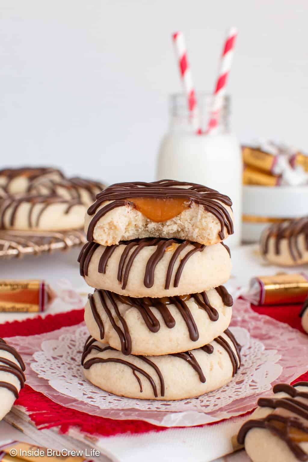 Twix Thumbprint Cookies | Inside BruCrew Life