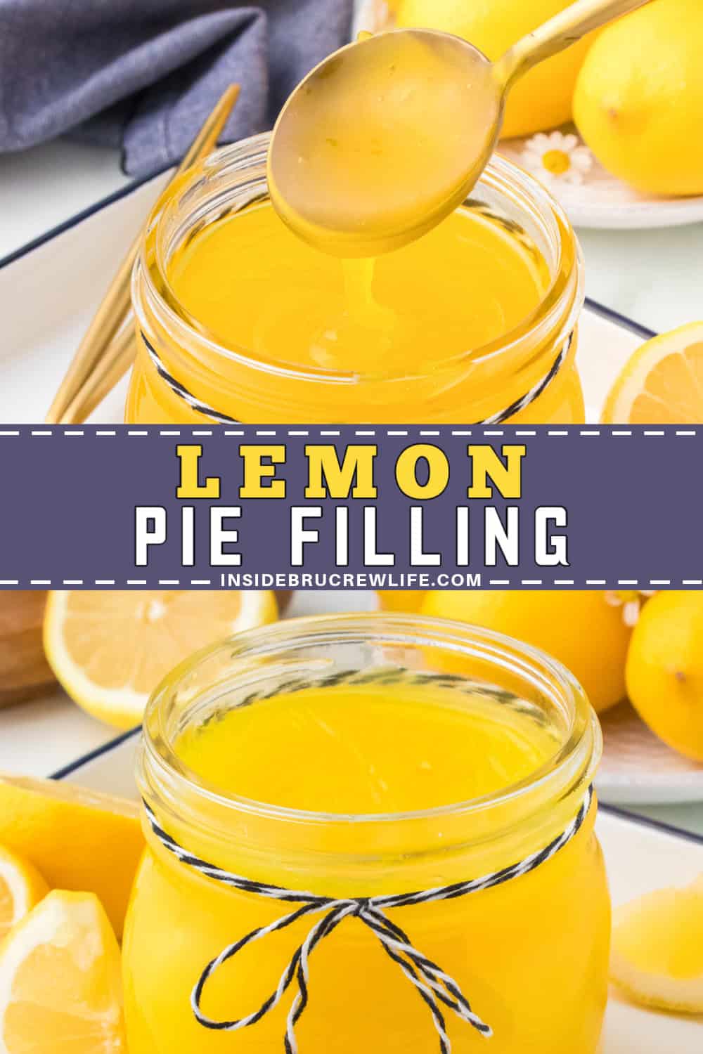 Lemon Pie Filling Recipe | Inside BruCrew Life
